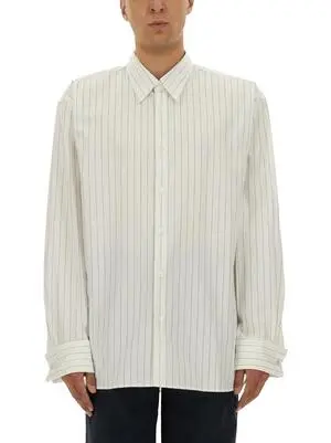 Dries Van Noten Striped Shirt - White