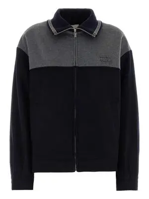 Miu Miu Two-tone Velour Jacket - Multicolor