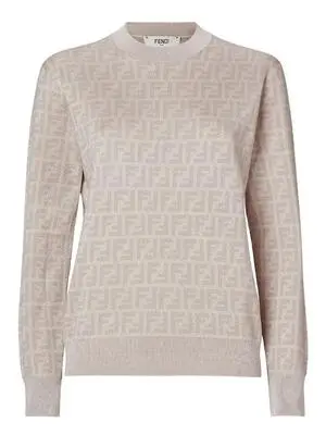 Fendi Knitwear Jumper - Cream