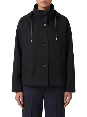 Loewe Cotton And Silk Jacket - Black