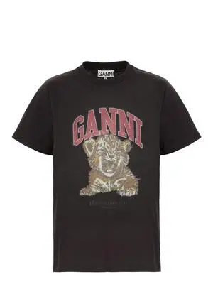 GANNI GANNI Graphic T-Shirt Multicolor