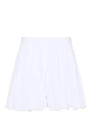 JIL SANDER JIL SANDER Voluminous Bermuda White