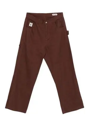 BODE Straight Leg Trousers - Brown