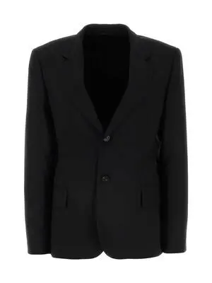 Balenciaga Wool Blazer - Black