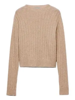 Prada PRADA Cashmere Sweater Cream
