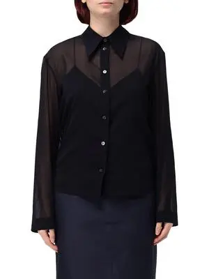 Gucci Silk Chiffon Shirt - Black