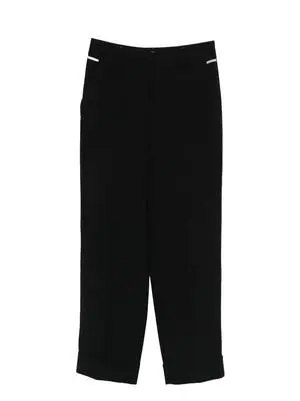 Peserico PESERICO Straight Leg Trousers Black