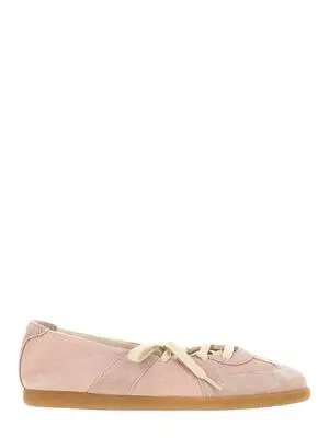 MAISON MARGIELA Maison Margiela Suede Lace-Up Flats Multicolor
