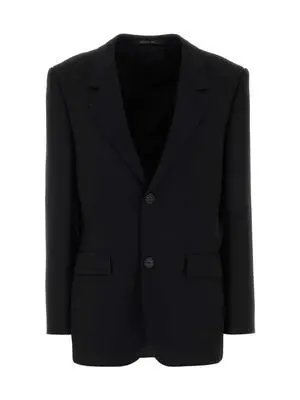 Balenciaga Wool Blazer - Black