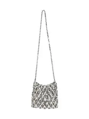 SELF-PORTRAIT Crystal Embellished Clutch - Multicolor