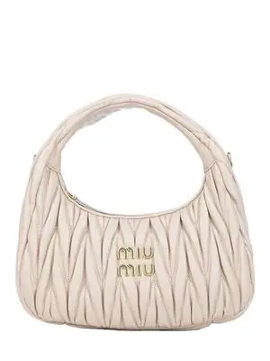 Miu Miu Quilted Ruched Handbag - Multicolor
