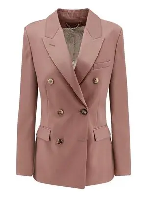 GOLDEN GOOSE Diva Light Dry Wool Blazer - Multicolor