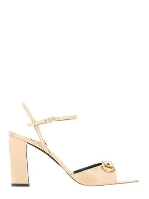 Gucci Glossed Horsebit Mule Shoes - Multicolor