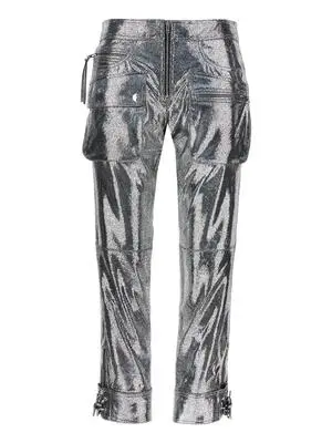 ISABEL MARANT ÉTOILE Isabel Marant Étoile Crackle Leather Trousers