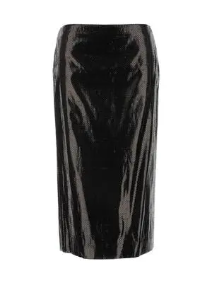 Alexander McQueen Canvas Skirt - Black