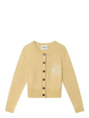 Isabel Marant Étoile Marant Newton Cotton And Wool Cardigan - Multicolor