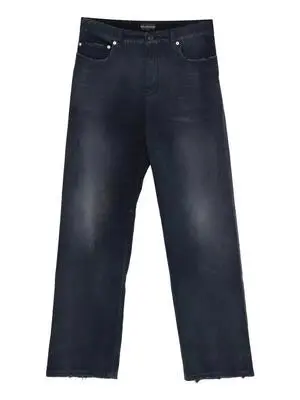 Balenciaga Balenciaga Blue Denim - Regular & Straight-Leg Jeans Men Blue