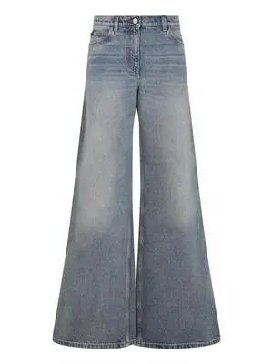 COURREGES Baggy Hammer Jeans - Blue