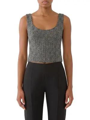 Gucci Wool Crop Top - Black