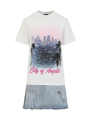 Balenciaga Layered Mini Dress - Multicolor