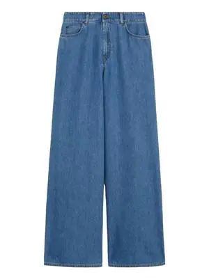 Max Mara Denim Pants - Blue