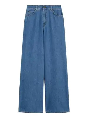 Max Mara Denim Pants - Blue