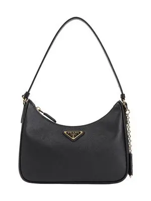 Prada Prada Reetition 2005 Shoulder Bag Women Black