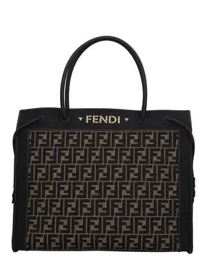 Fendi Large Magic Tote Bag - Brown