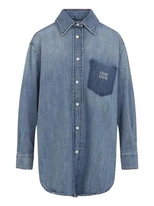 Miu Miu Denim Shirt - Blue