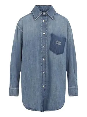 Miu Miu Denim Shirt - Blue