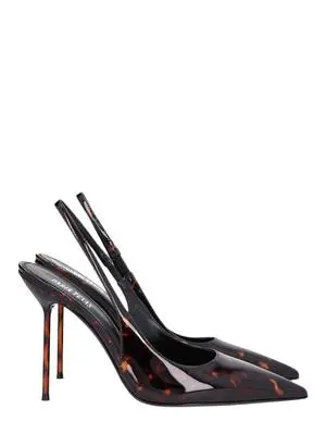 Paris Texas Lidia Slingback Pumps - Brown