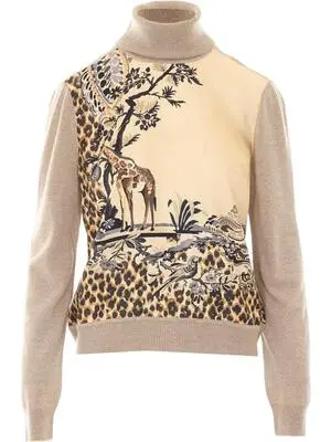 Etro Turtleneck Sweater - Cream