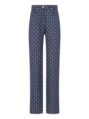 Givenchy Monogram Denim Jeans - Blue