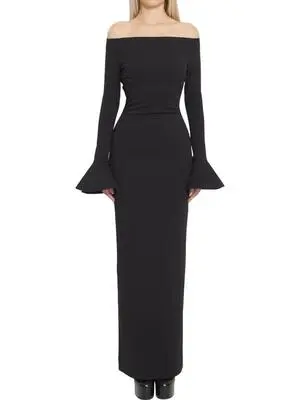 Solace London Anica Maxi Dress - Multicolor