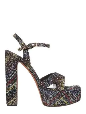 Missoni Missoni Platform Sandals Black