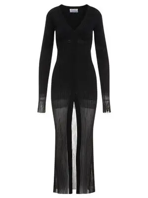 Attico Midi Dress - Black