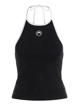 MARINE SERRE MARINE SERRE Moon Cotton Tank Top Multicolor