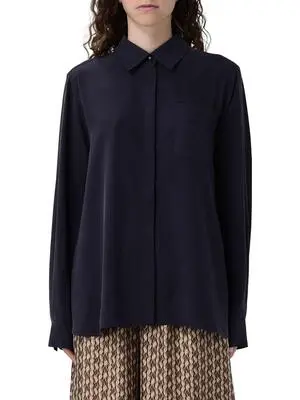 Max Mara Max Mara Marine Silk Shirt Multicolor