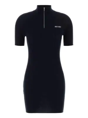 Miu Miu Cotton Dress - Blue