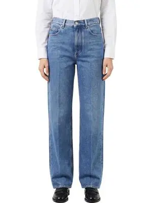 Bottega Veneta High-waisted Straight-leg Jeans - Blue