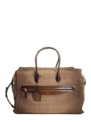 Santoni 48-hour Holdall - Brown