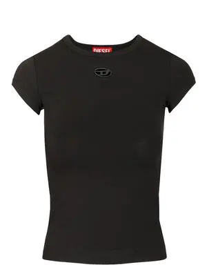 DIESEL® Slim-fit Organic Cotton T-shirt - Black