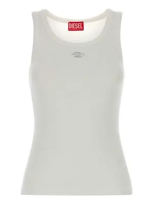 DIESEL® Stretch Cotton Tank Top - White