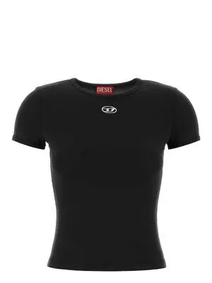 DIESEL® Stretch Cotton T-shirt - Black