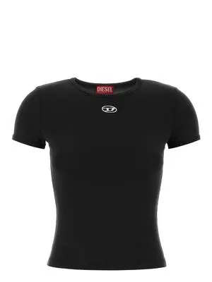 DIESEL® DIESEL® Stretch Cotton T-Shirt Black