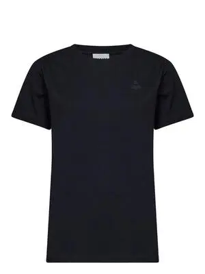 Isabel Marant Étoile Cotton Jersey Logo T-shirt - Multicolor