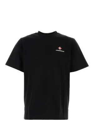 Casablanca Cotton T-shirt - Black