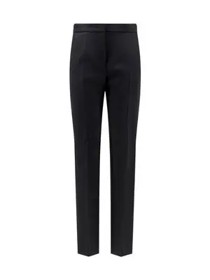 Max Mara Stretch Virgin Wool Trousers - Multicolor