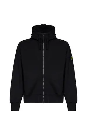 Stone Island Organic Cotton Zip-up Hoodie - Multicolor