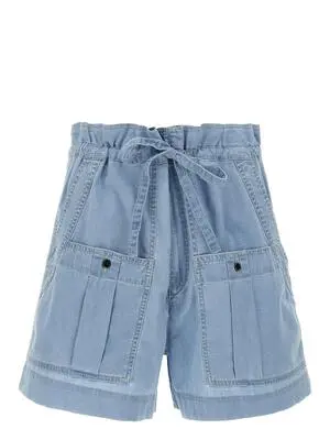 Isabel Marant Étoile Valdina Denim Shorts - Blue